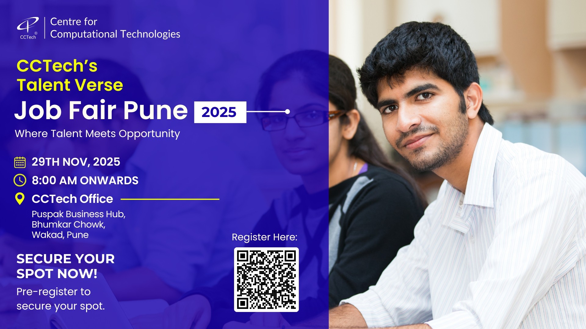 CCTech Talent Verse Job Fair Pune 2025: Full Stack, AI, CAD & Deep Tech Engineering