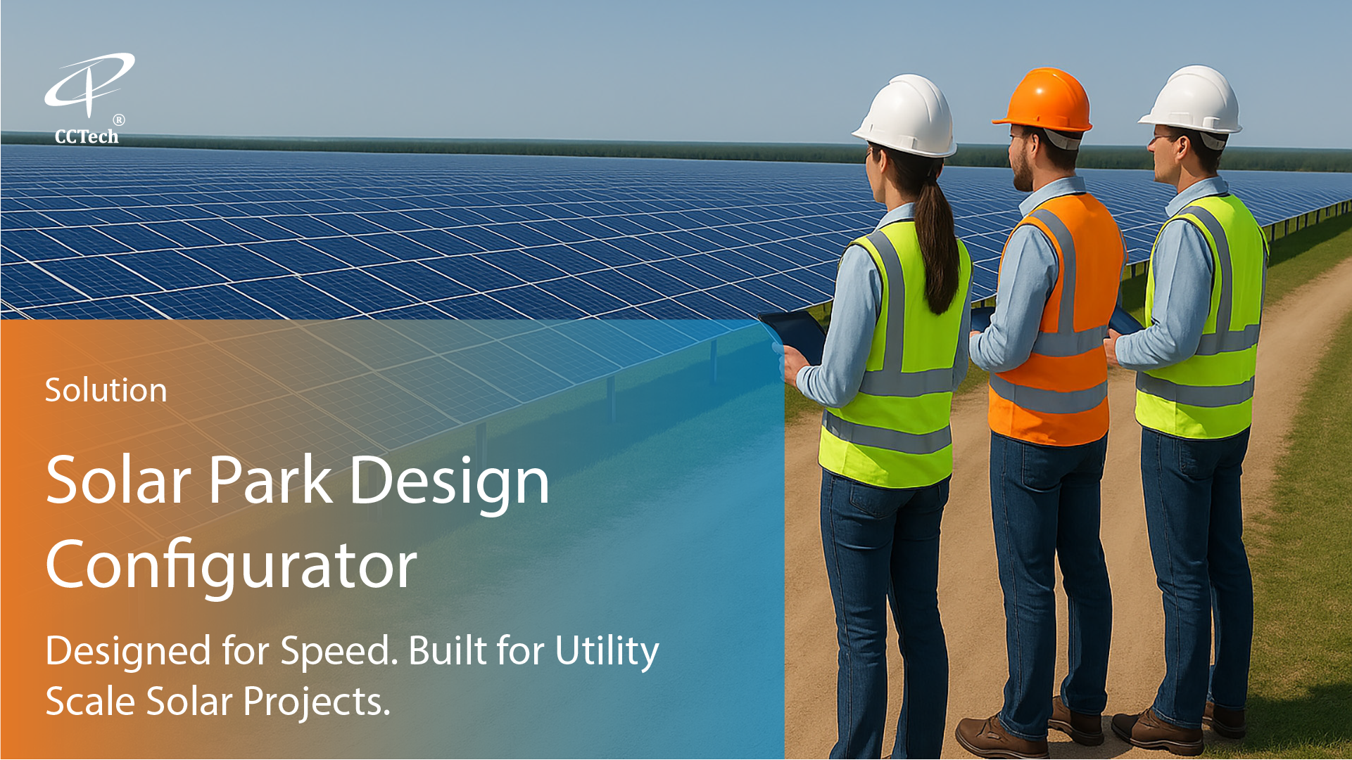 CCTech's Solar Plant Design Configurator